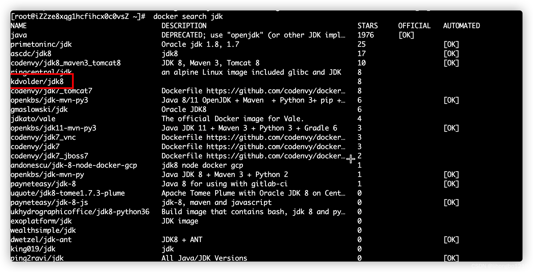 linux 通过docker安装 jdk1.8_linux docker安装jdk1.8-CSDN博客