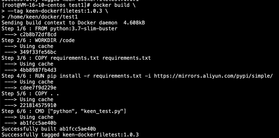 Docker系列四DockerFile打造Python镜像_dockerfile python-CSDN博客