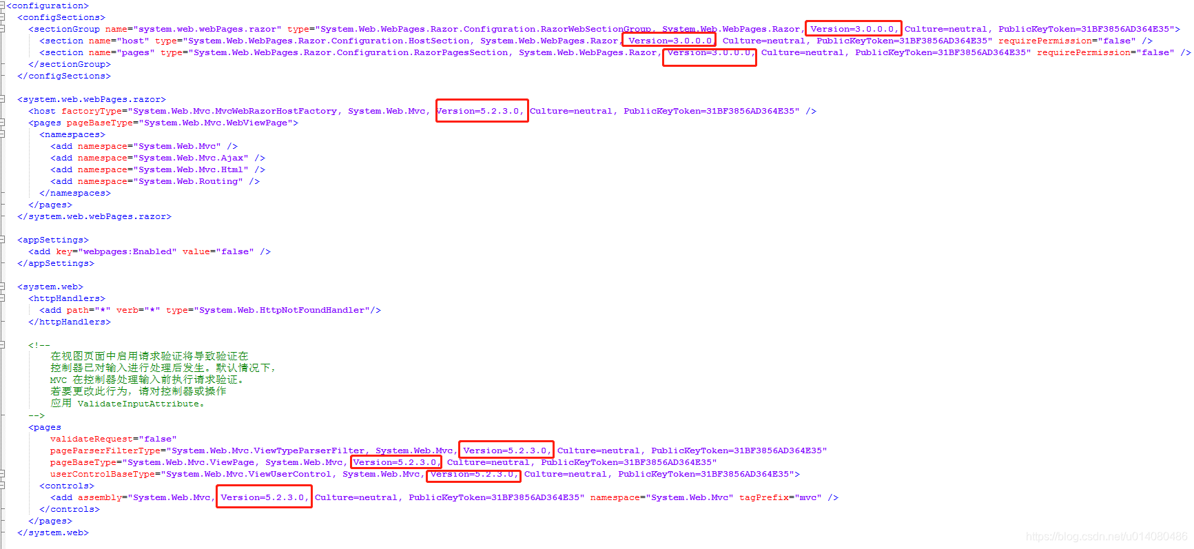 asp.net mvc库版本问题_策略后引用: system.web.webpages.razor, version=3.0.0.0,-CSDN博客