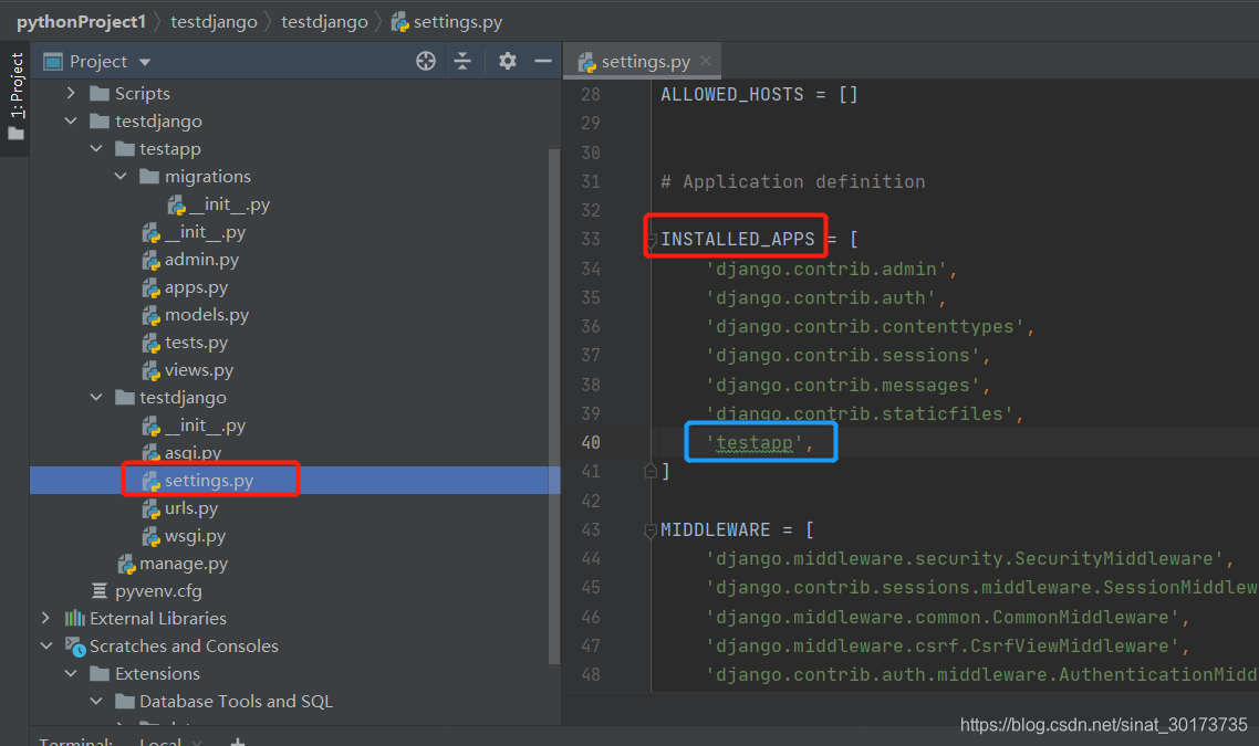 Django+Pycharm 创建第一个项目_pycharm python urls.py-CSDN博客