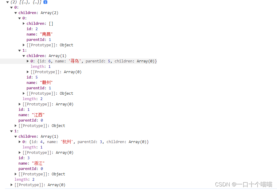基于JavaScript的数据层级结构转换-CSDN博客