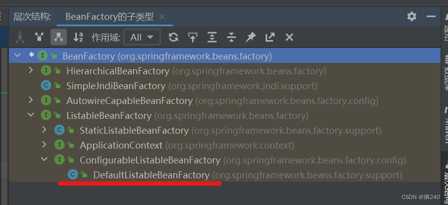 BeanFactory和ApplicationContext的继承体系-CSDN博客