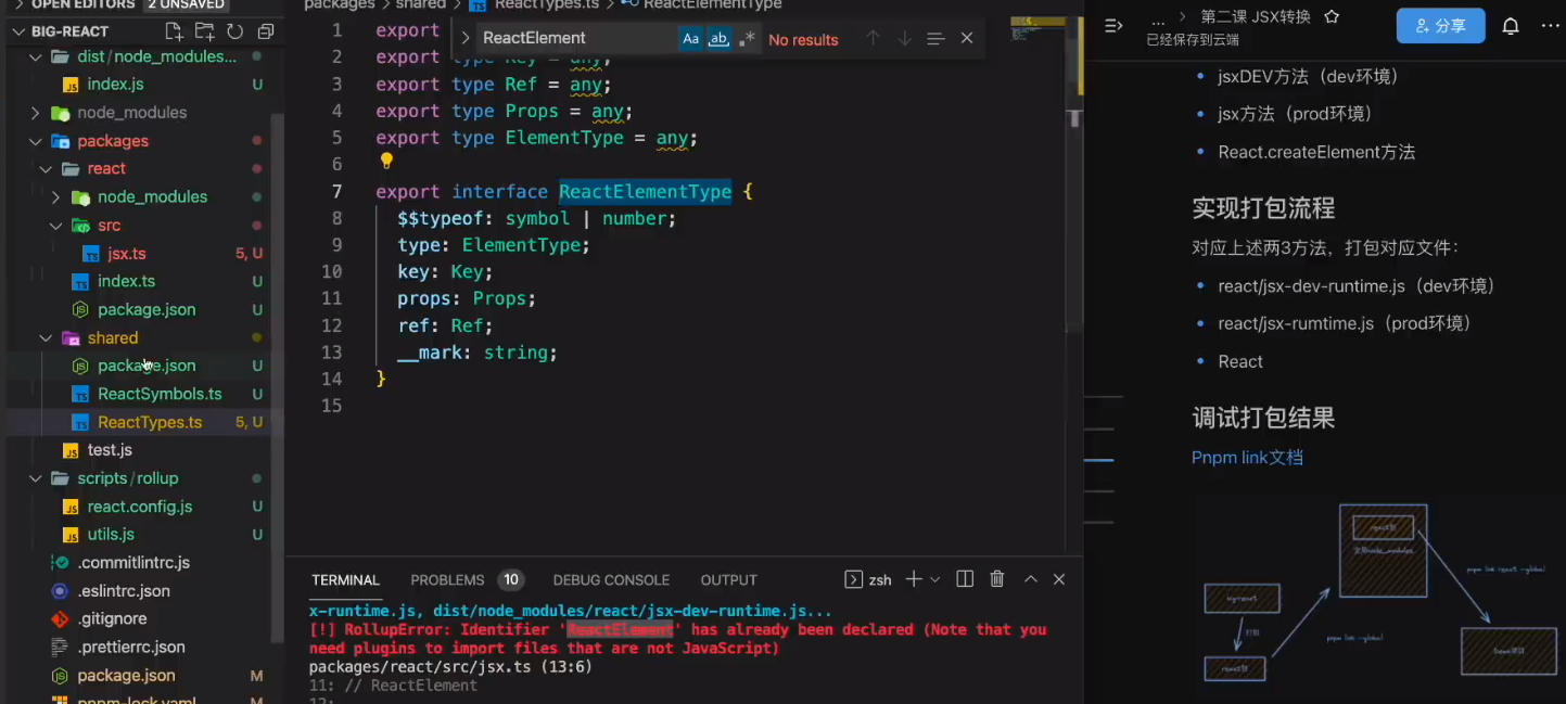 前端学习笔记202307学习笔记第六十天 实现jsx的打包3 Csdn博客
