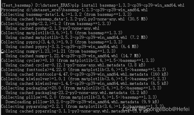 如何在anaconda里安装basemap和pyproj库_basemap库安装-CSDN博客