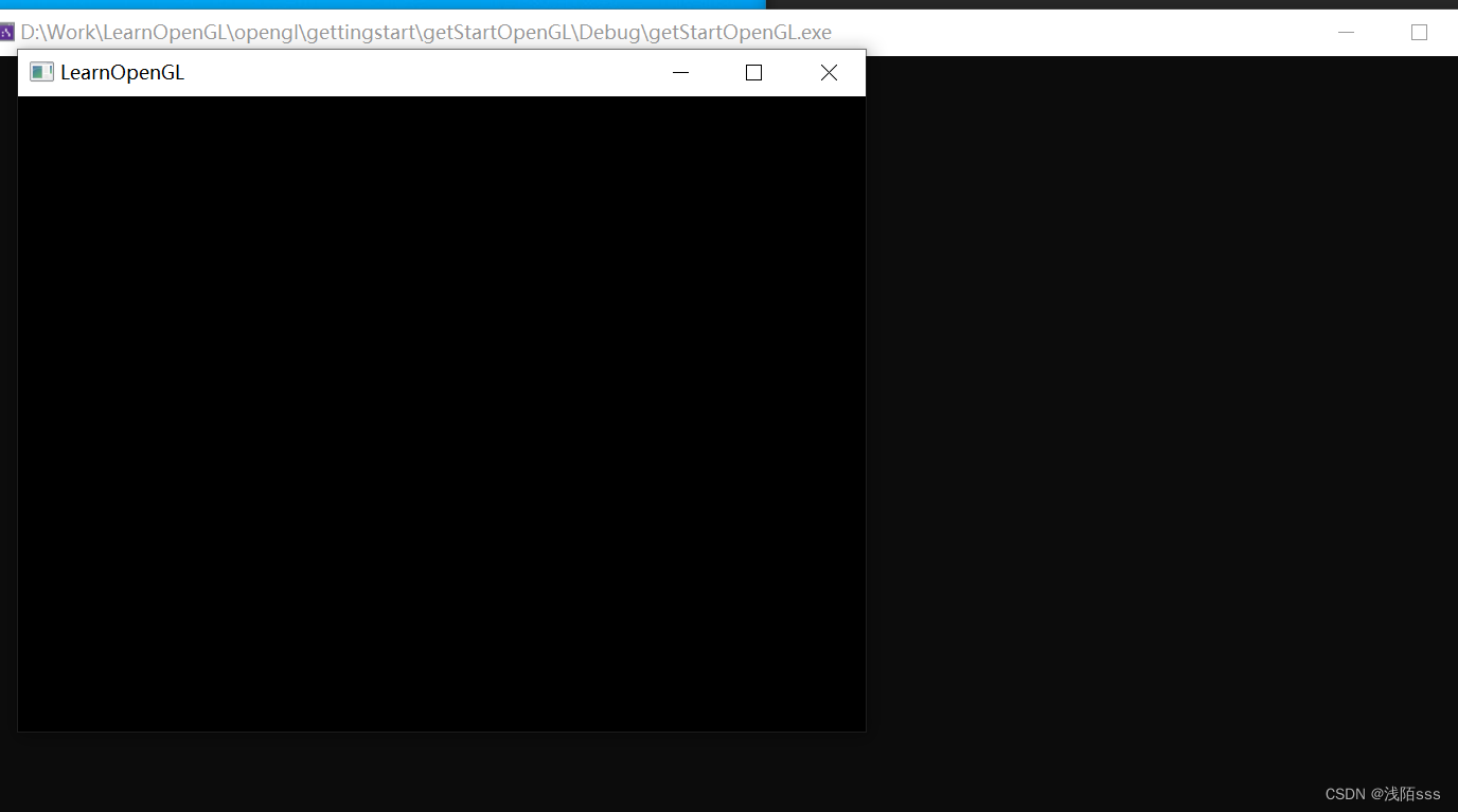 opengl安装配置、创建窗口_learnopengl代码不支持64位-CSDN博客