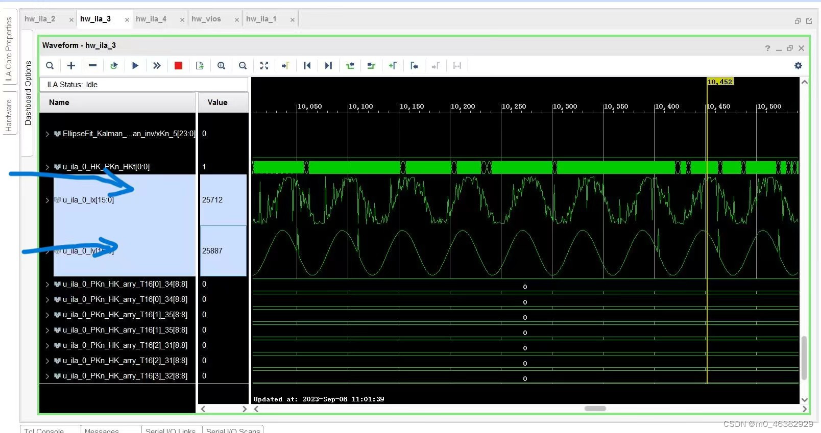 求助大佬！在FPGA中做一个算法，信号从ADC采集出来是正常的，但是在算法程序模块中信号是有毛刺的，这是什么原因？_adc毛刺fpga-CSDN博客
