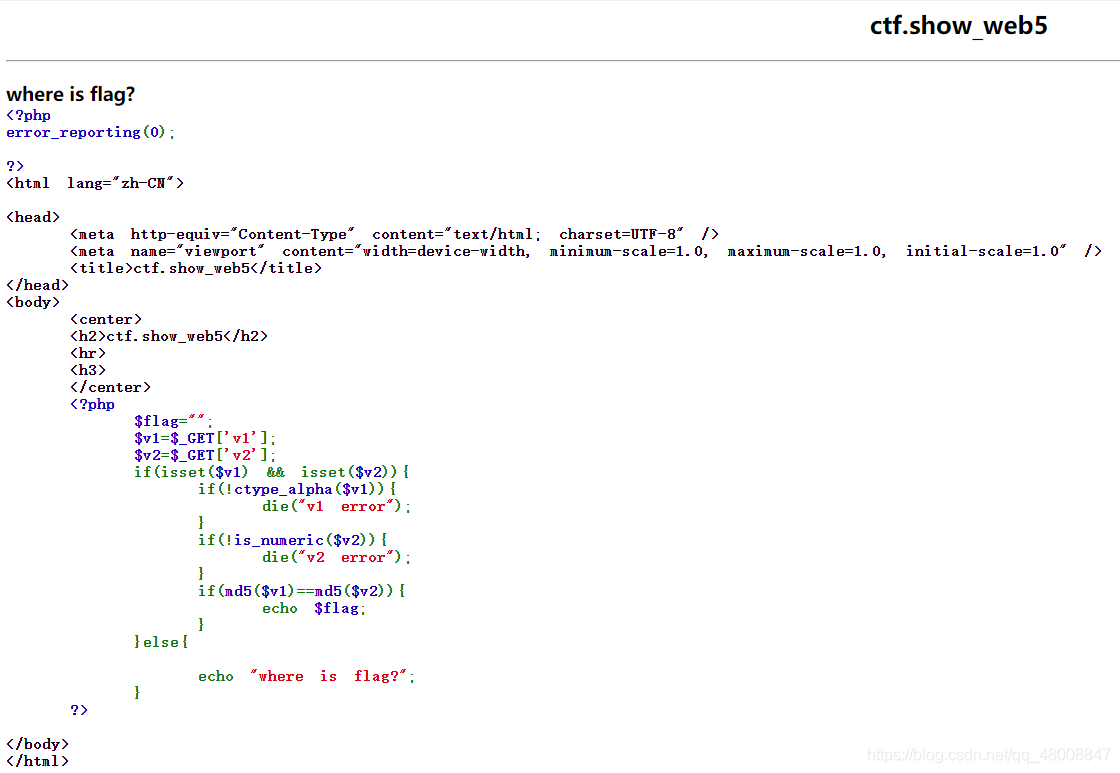 ctf.show web5 Instance Info_ctfshow instance info-CSDN博客