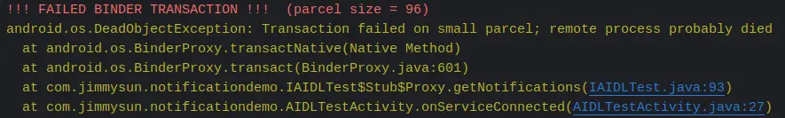 AIDL 如何分片传输大量 Parcelable 数据列表_parcelable aidl-CSDN博客