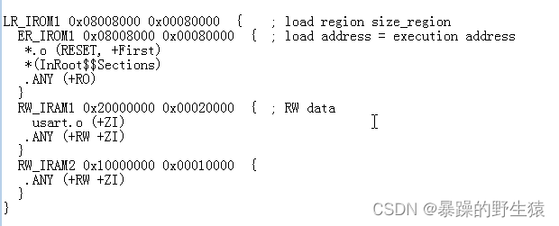 keil/STM32/ARM之分散加载文件scatter file-CSDN博客
