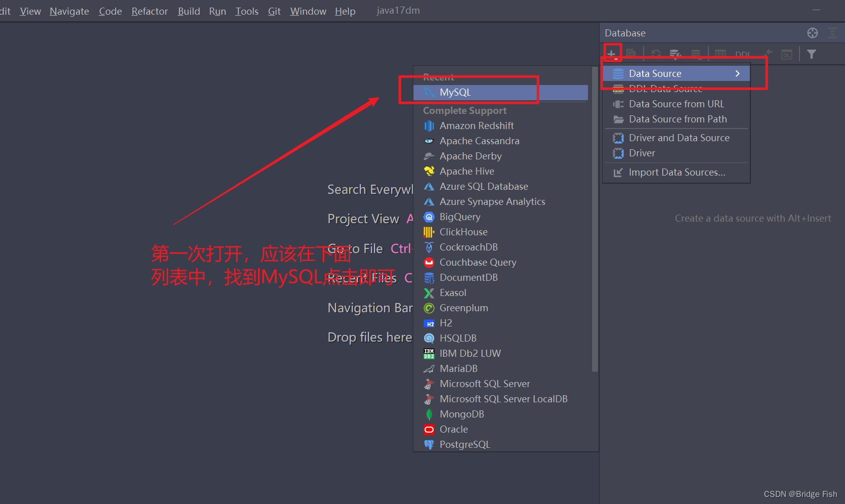 使用IDEA操作Mysql数据库_在idea中怎么使用mysql数据库-CSDN博客