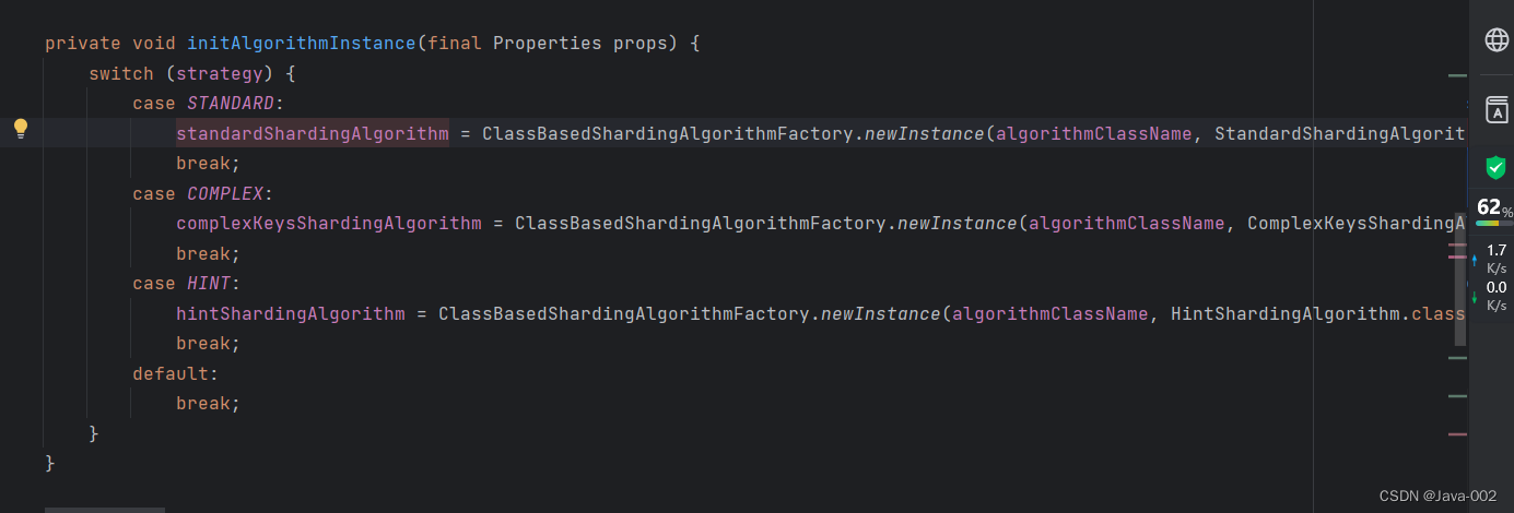 Shardingjdbc实现classbased自定义分片算法数据库报unknown Exception Nullclassbasedshardingalgorithm Csdn博客