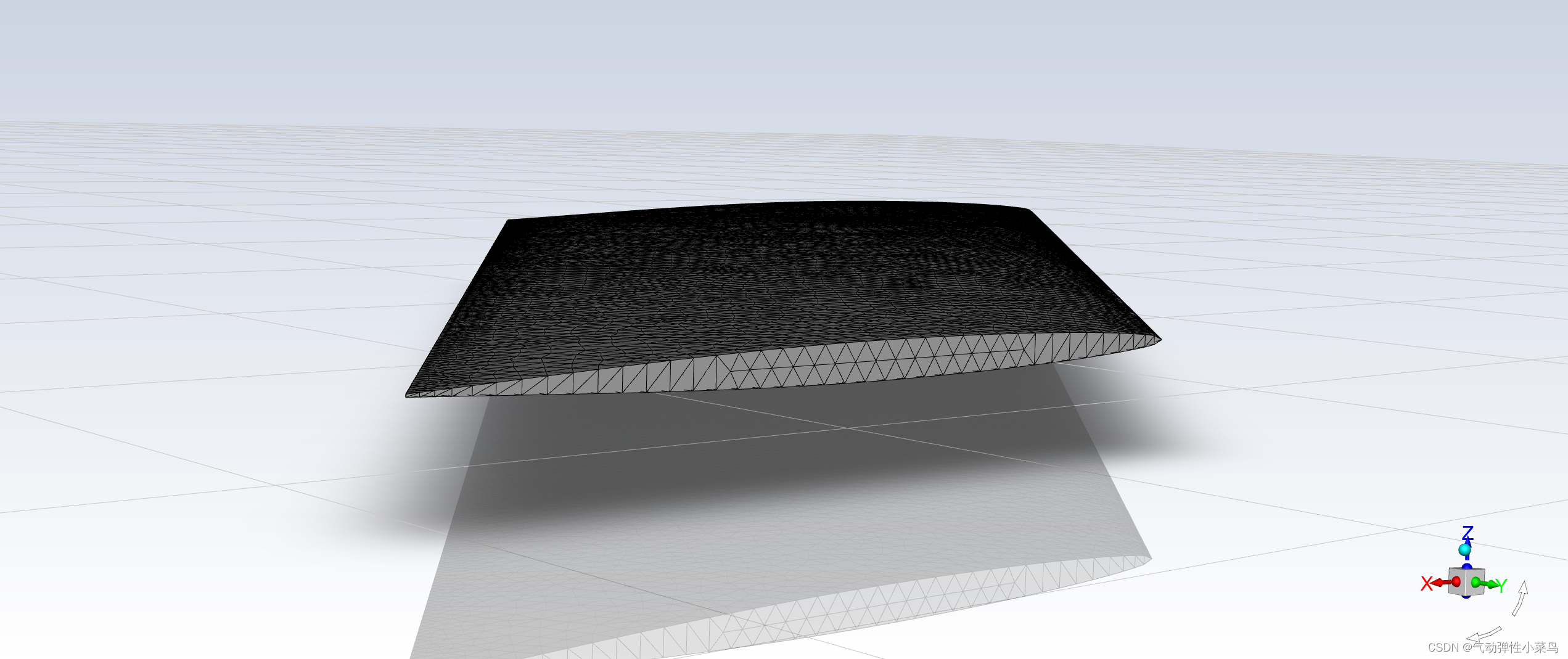 利用Fluent UDF中DEFINE_GRID_MOTION函数实现机翼模态插值到气动网格_define grid motion-CSDN博客