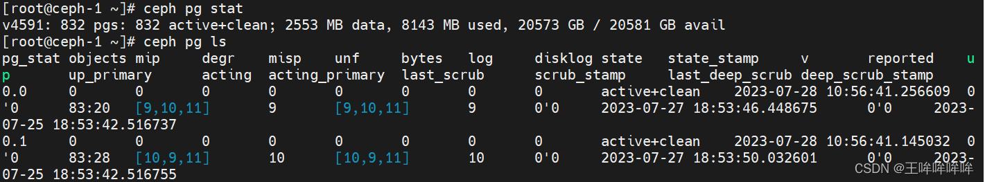 管理ceph集群_ceph集群管理-CSDN博客