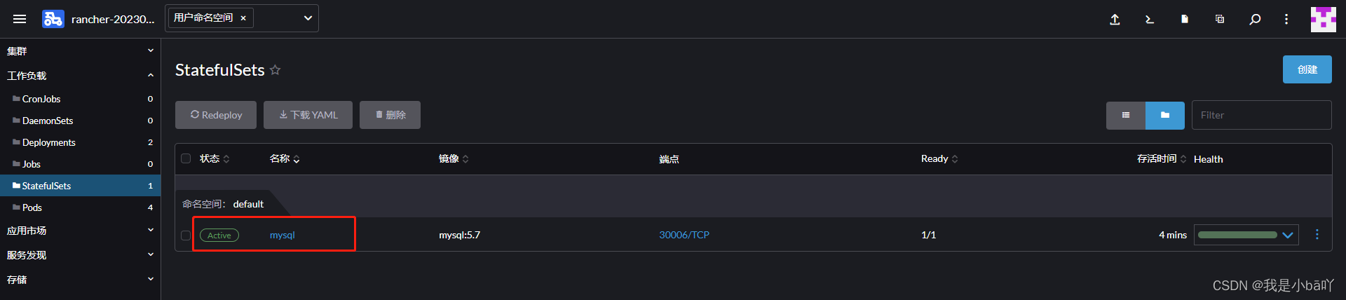 【云原生】rancher2.6部署MySQL—2023.03_rancher部署mysql-CSDN博客