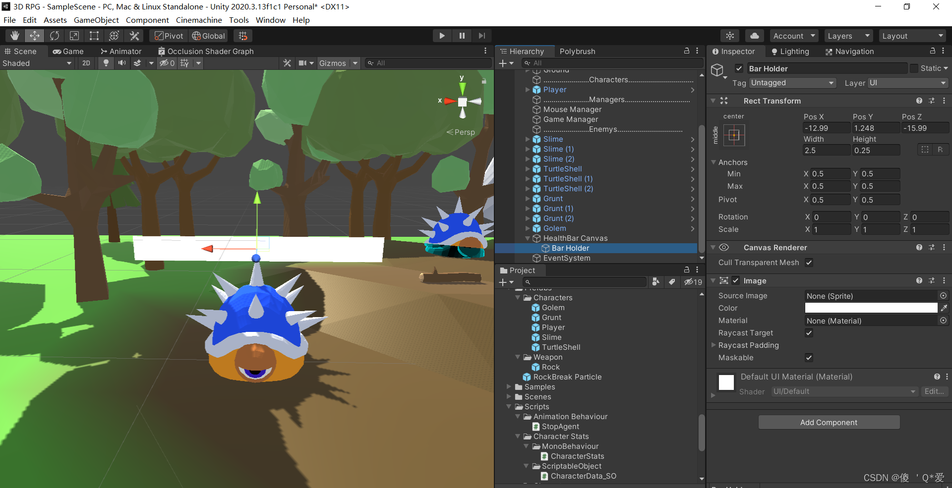 unity 3D RPG教程（六）_unity麦扣rpg教程中的传送门不是urp怎么办-CSDN博客