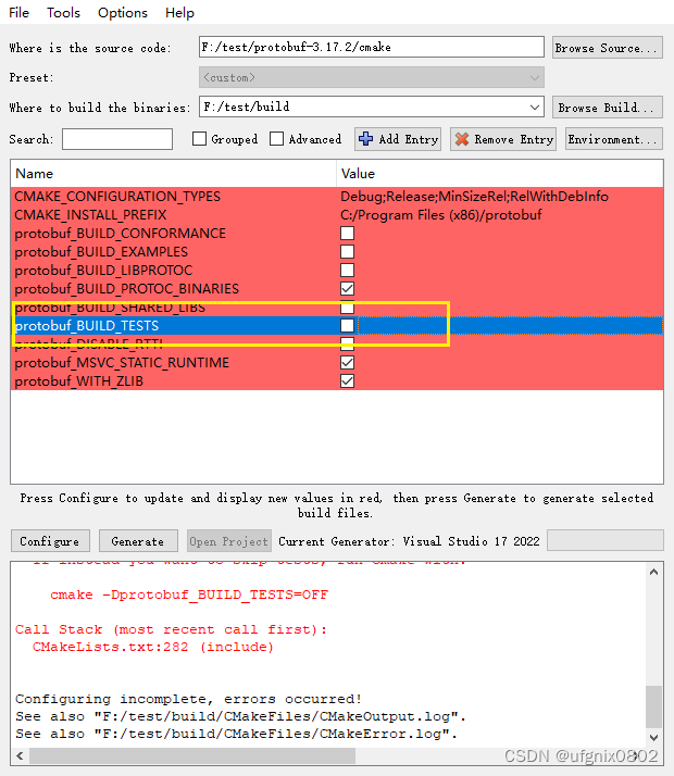 Windows平台visual studio2022运行protoBuf_vs 2022安装protocol buffers-CSDN博客