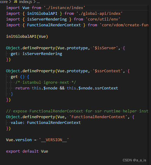 从0开始学习Vue2源码 （一、vue函数位置）_vue2源码地址-CSDN博客
