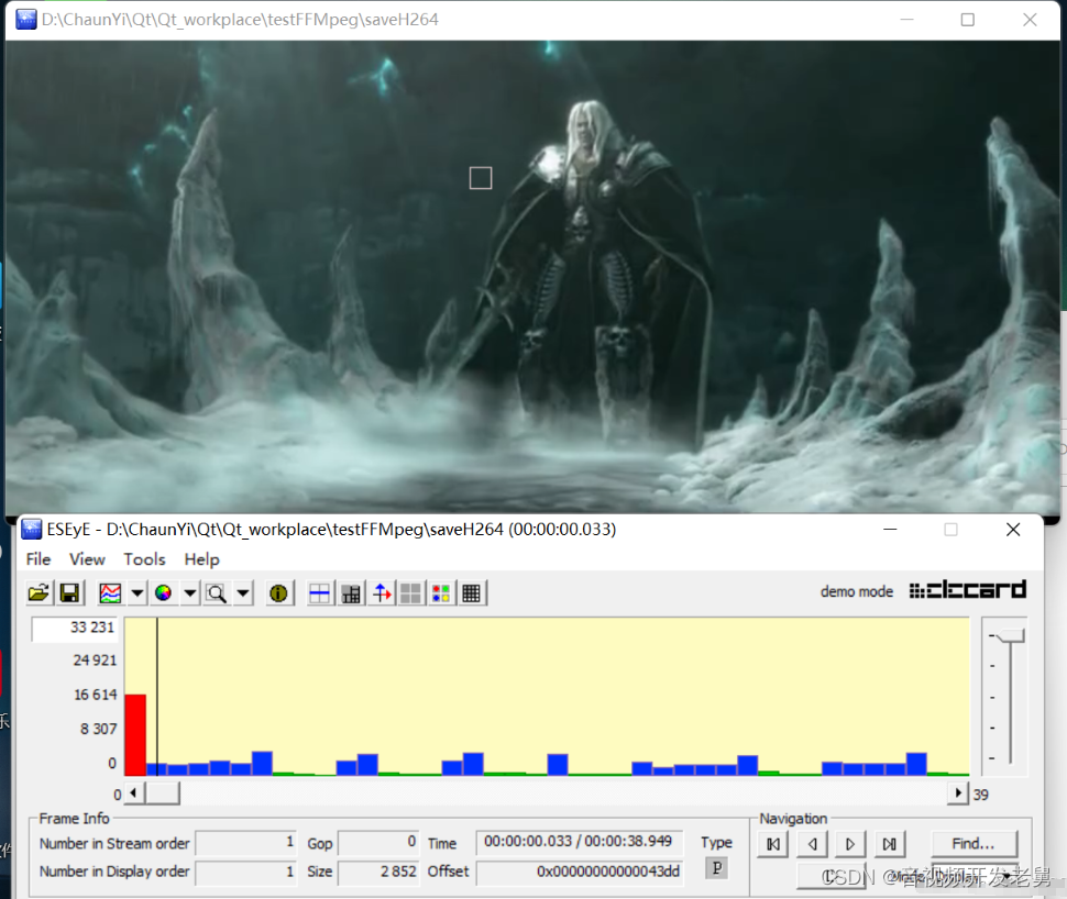 Qt基于FFmpeg解码本地视频生成H264文件并播放_ffmpeg 播放h264-CSDN博客