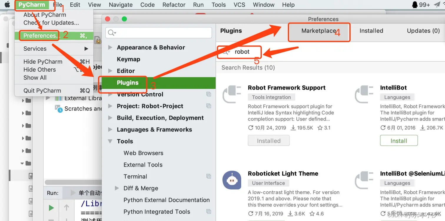 在 Pycharm 当中编写 RobotFramework 测试用例_pycharm运行robot脚本-CSDN博客