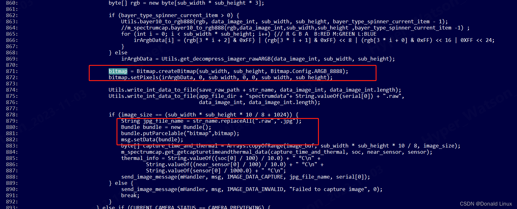Android java Handler sendMessage使用Parcelable传递实例化对象，我这里传递Bitmap 图片数据_java handler 传对象-CSDN博客
