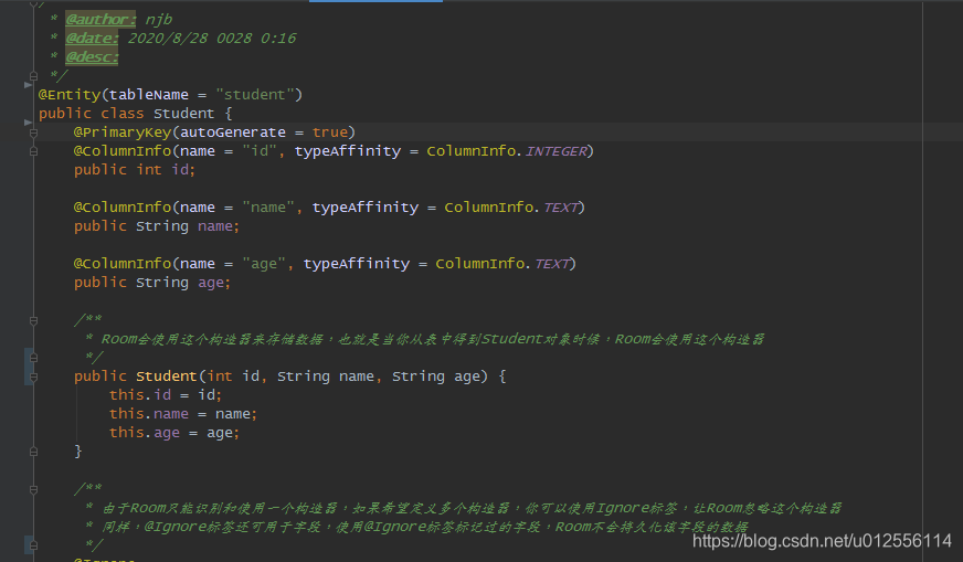 Android Jetpack应用指南学习笔记4之room的简单使用onconflictstrategy Csdn博客