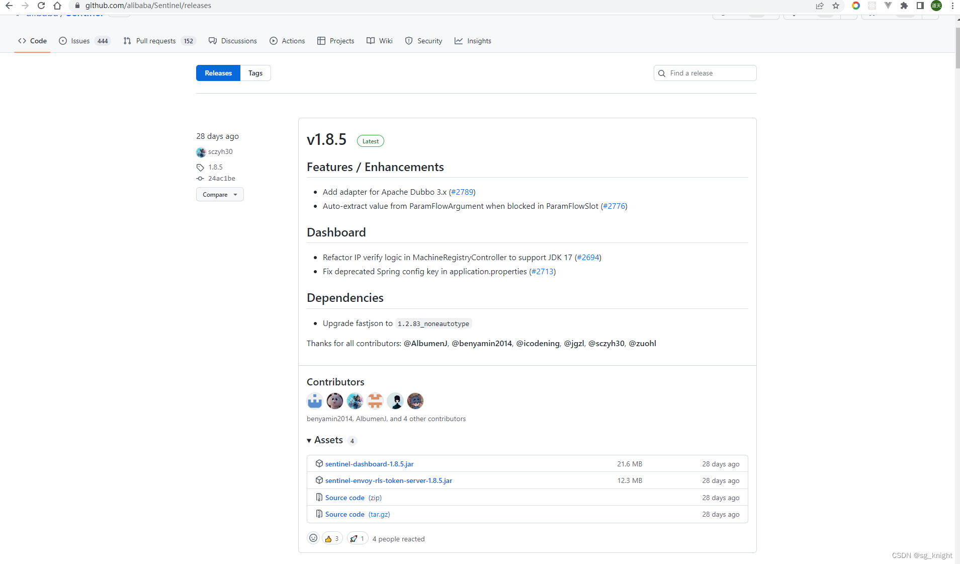 springcloud学习笔记：sentinel的下载和启动_springcloud-CSDN专栏