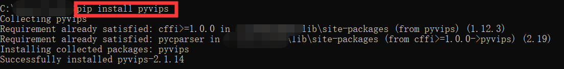 windows安装pyvips包【实测成功】-CSDN博客
