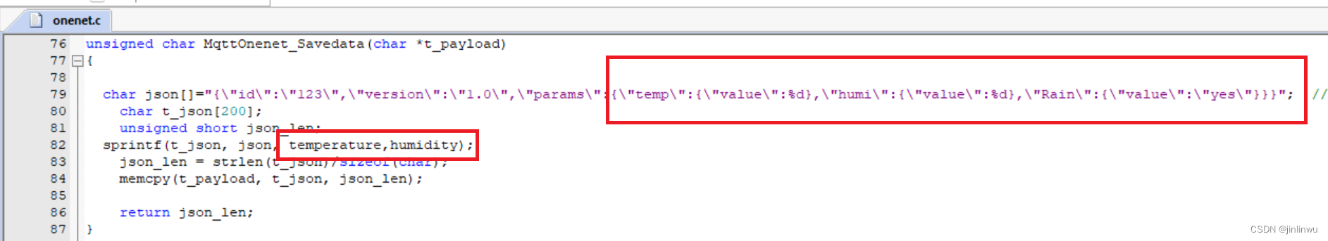 Stm32——使用esp8266 01连接onenet云平台并将dht11读取的温湿度通过mqtt（物模型）上传至云平台（二）stm32