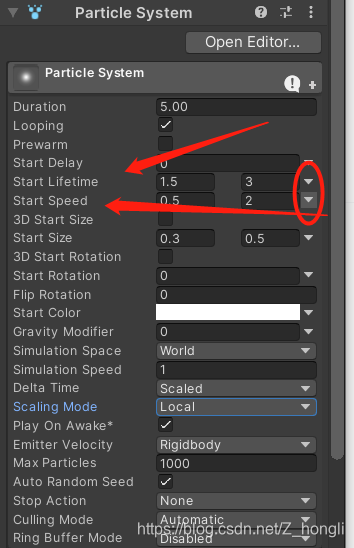 [Unity2D/3D]Particle System粒子系统/以实现烟雾效果为例_unity烟雾粒子特效-CSDN博客