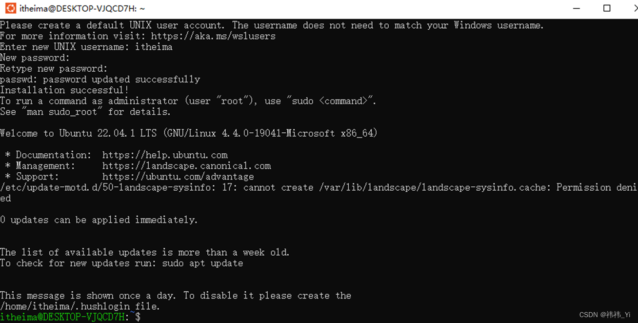 WSL（Windows Subsystem for Linux）-CSDN博客