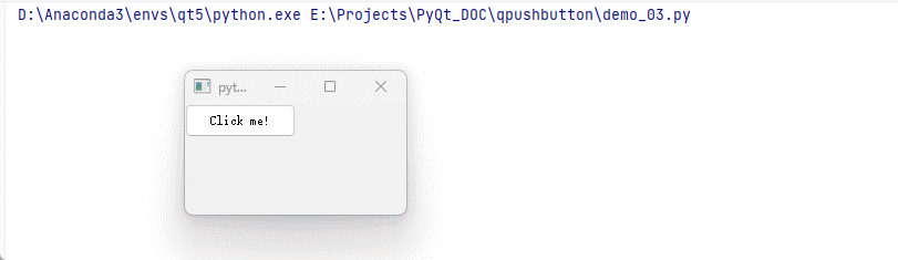 小白白也能学会的 PyQt 教程 —— QPushButton 基本使用-CSDN博客
