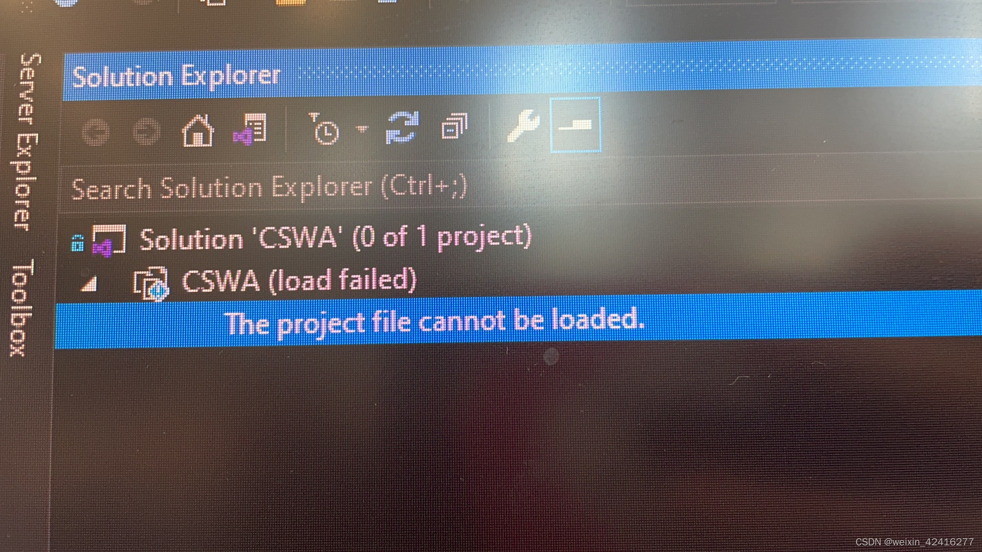 VS Error:“The project file cannot be open“_balsamiq mockups this project file cannot be opene-CSDN博客