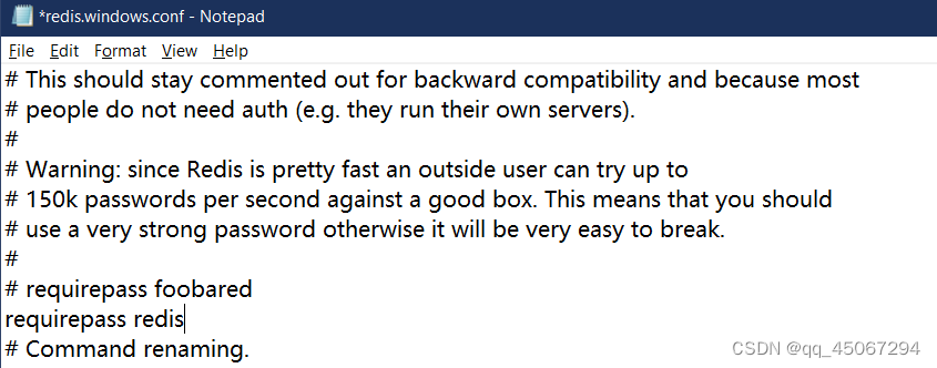 windows Redis连接失败问题（ERR Client sent AUTH, but no password is set）_windows err client sent auth ...