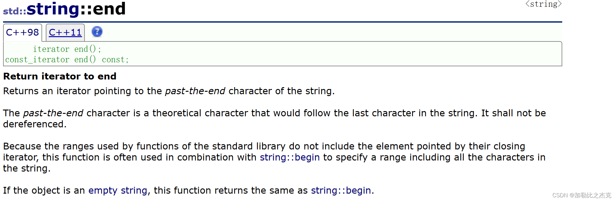STL —— string（2）_string 迭代器-CSDN博客