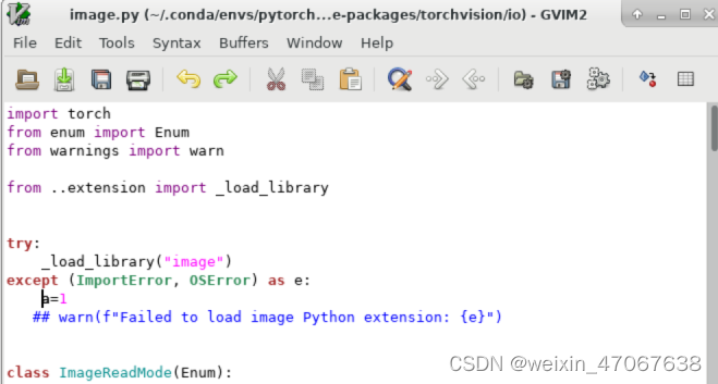 【linux安装pytorch import torchvision报错】_linux import torchvision出错-CSDN博客