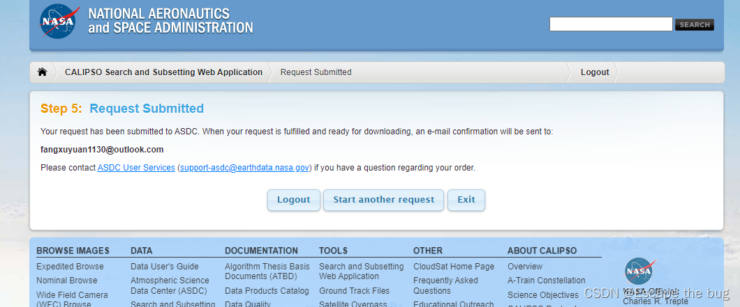 【CALIPSO】星载激光雷达CALIPSO产品数据下载教程_calipso数据下载-CSDN博客
