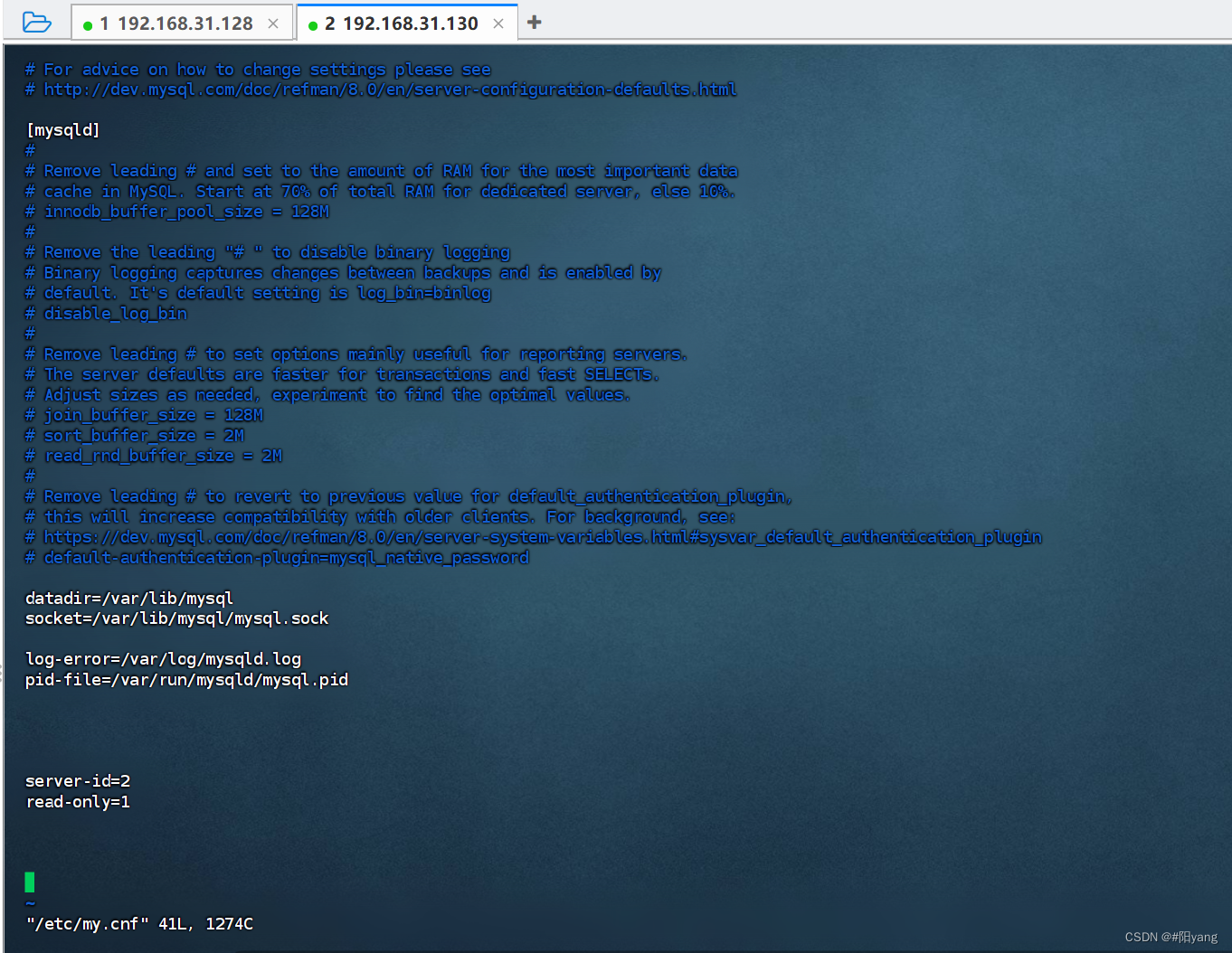 Linux 下MySQL的安装及MySQL数据库主从复制的实现_linux中继承mysql-CSDN博客
