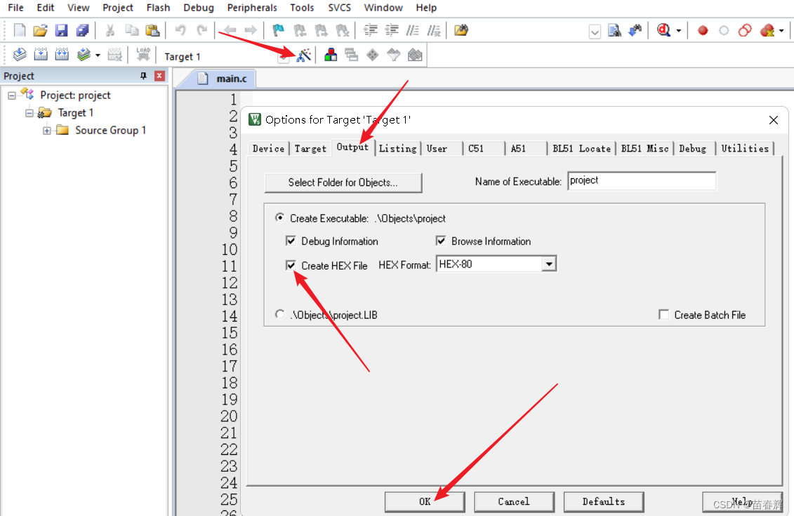 STC8增强型单片机开发——第一个程序-CSDN博客