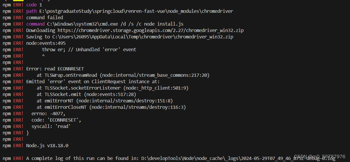 谷粒商城 p16 node-sass报错最简单解决方法：_node-sass --ignore-scripts-CSDN博客