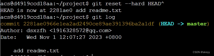 AcWing-Linux基础课-5.git_acwing git-CSDN博客