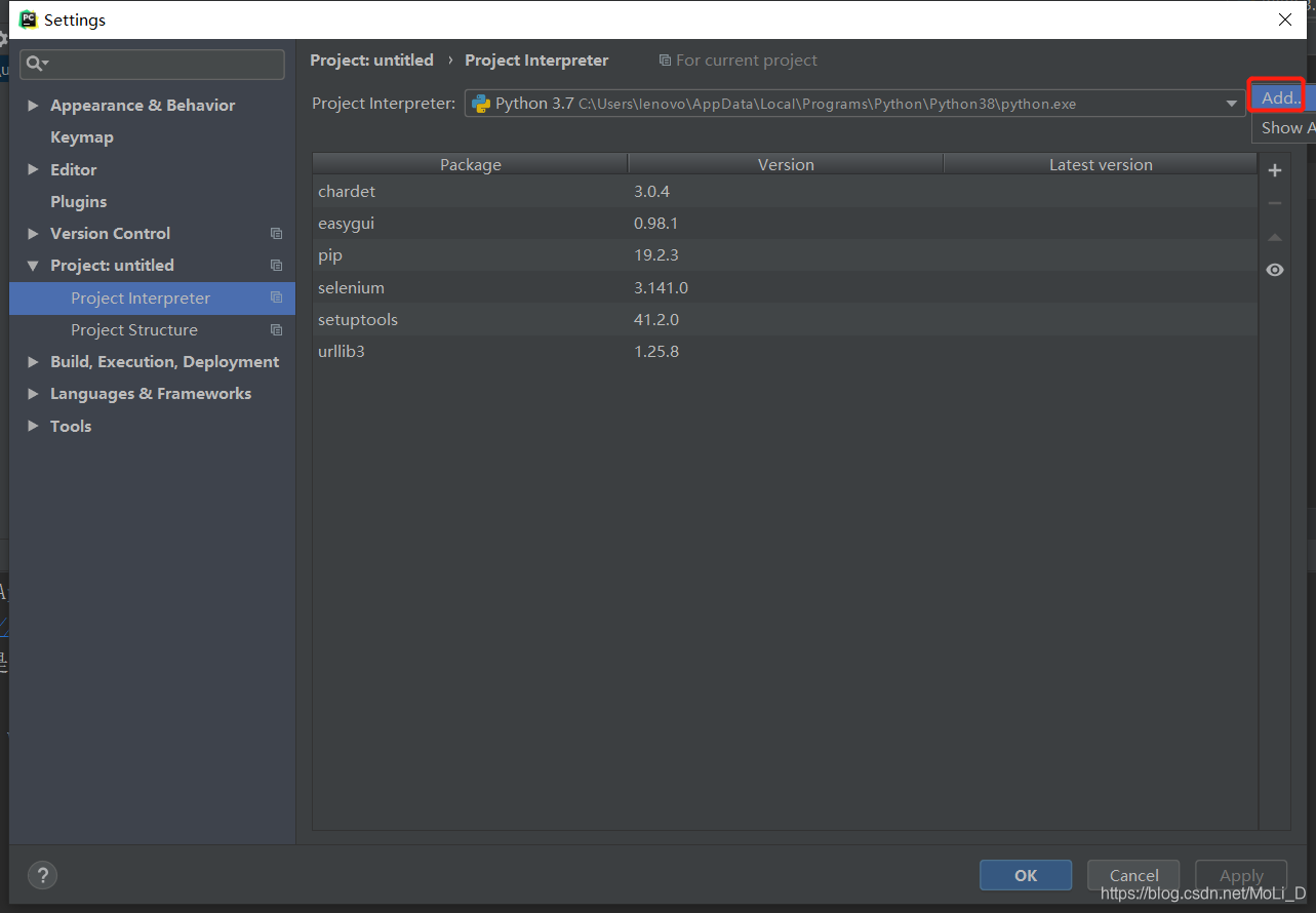 python学习之解决pycharm导包chardet的问题_python_Molly_DD-讯飞AI开发者社区