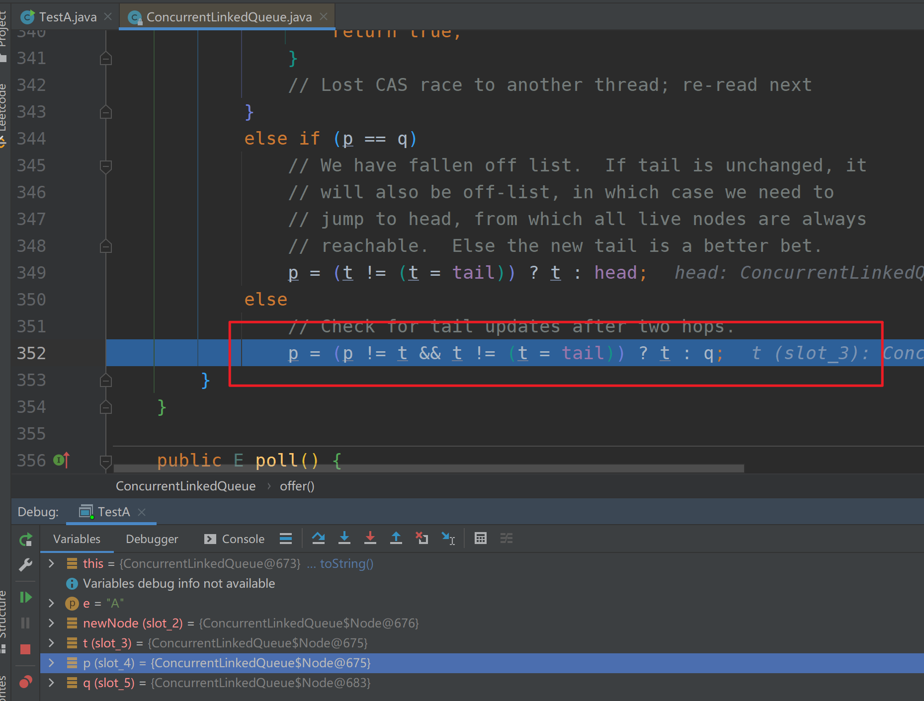 ConcurrentLinkedQueue详解(详细图文+动画演示)-CSDN博客