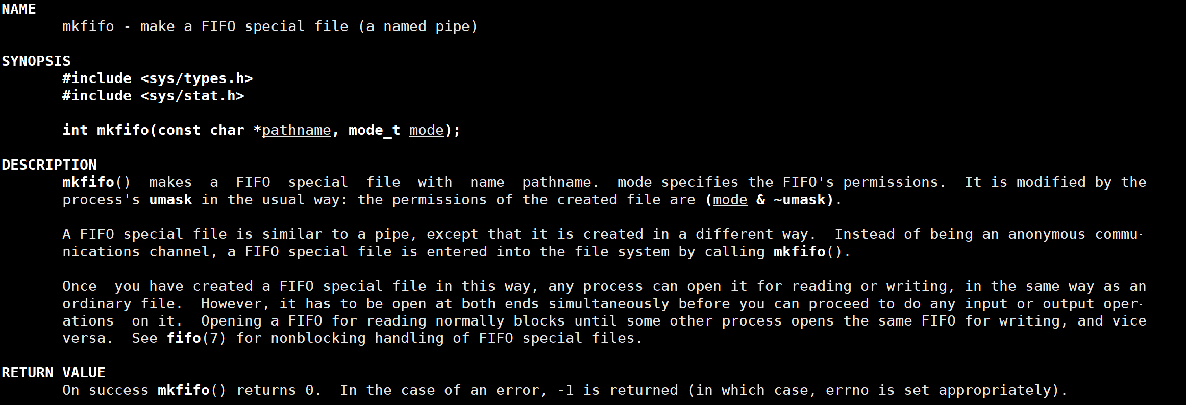 Linux---进程间通信 | 管道 | PIPE | MKFIFO | 共享内存 | 消息队列_mkfifo 大小-CSDN博客