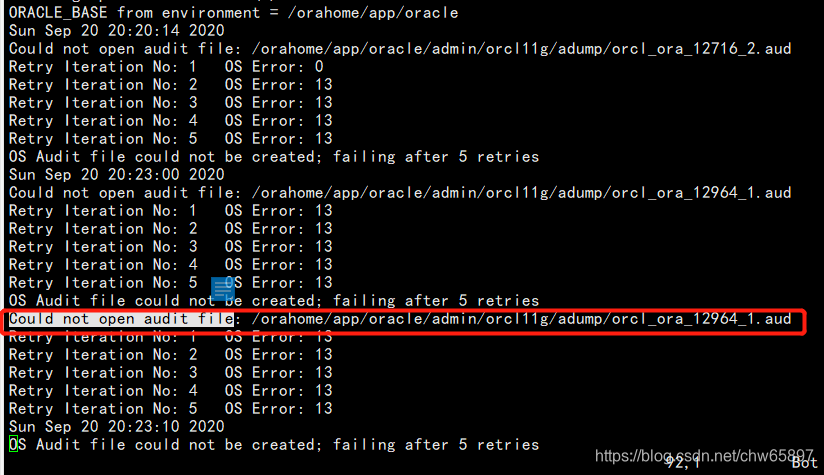 lunix环境安装好oracle启动的时候报错；ORA-01078: failure in processing system parameters_linux中的oracle启动数据库出现 ...