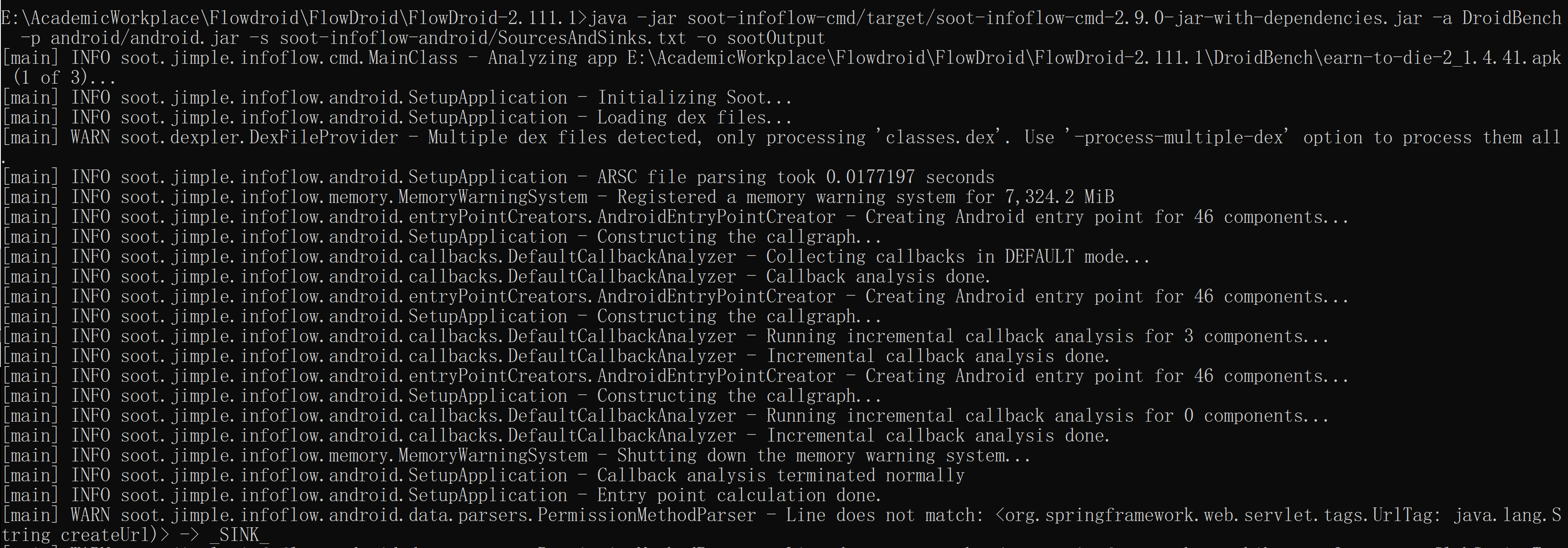 【Android安全】FlowDroid 配置与使用-CSDN博客