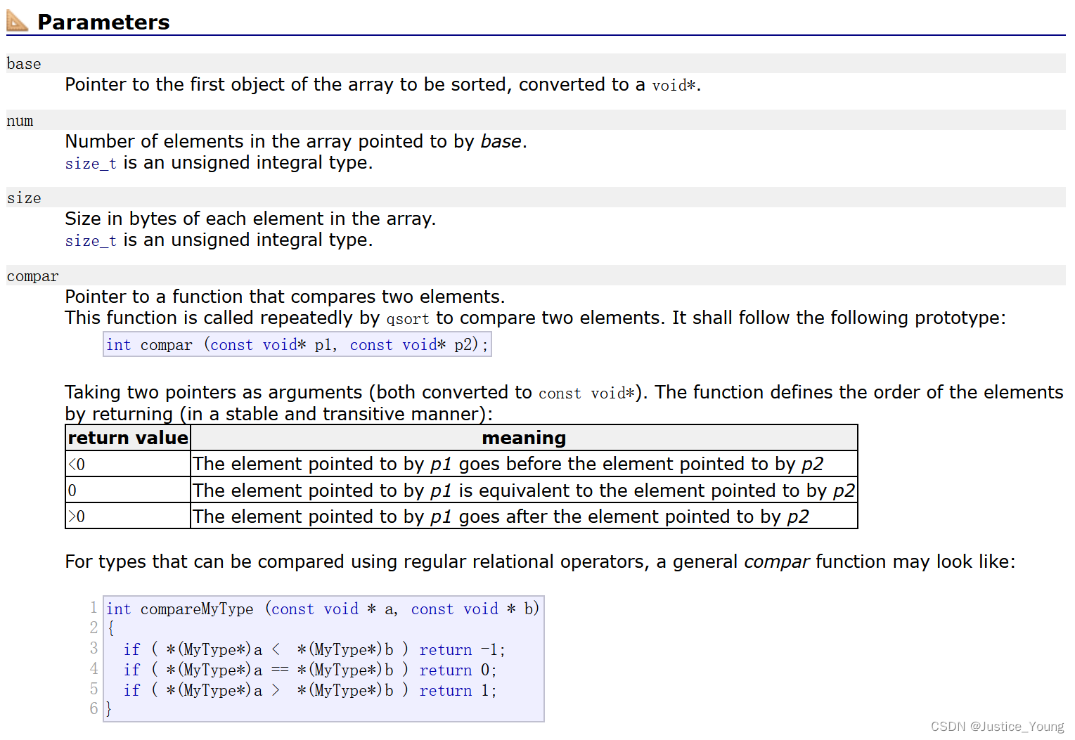 qsort函数的使用和模拟实现-CSDN博客