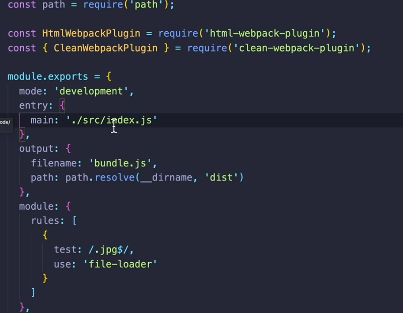前端学习案例4-webpack中使用file-loader_webpack 链式加载 file-loader-CSDN博客