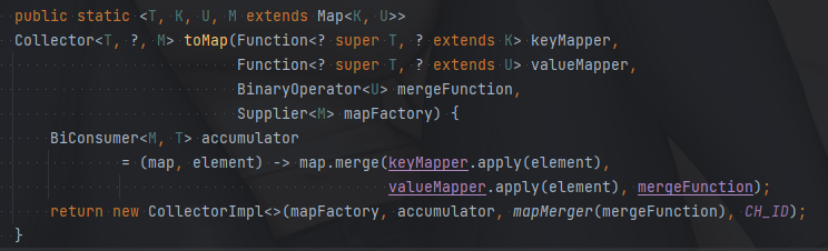 Collectors.toMap 根据字段去重_collectors.tomap 去重-CSDN博客
