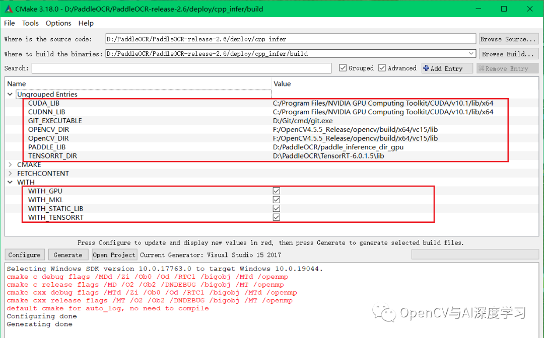 PaddleOCR 2.6 编译详细步骤 + 踩坑记录(C++ GPU版)_paddleocr2.6-CSDN博客
