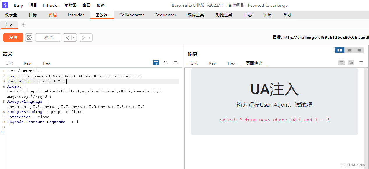 CTFHub（web sql）（四）_ctfhub cookie注入-CSDN博客